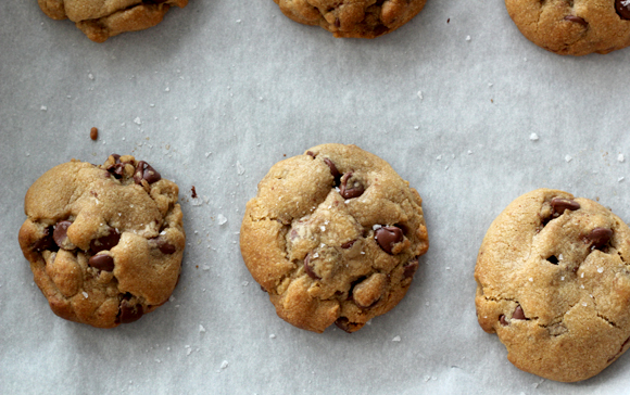 Nutella Stuffed Brown Butter & Sea Salt Chocolate Chip Cookies | Clara ... Nutella Stuffed Brown Butter & Sea Salt Chocolate Chip Cookies | Clara ...